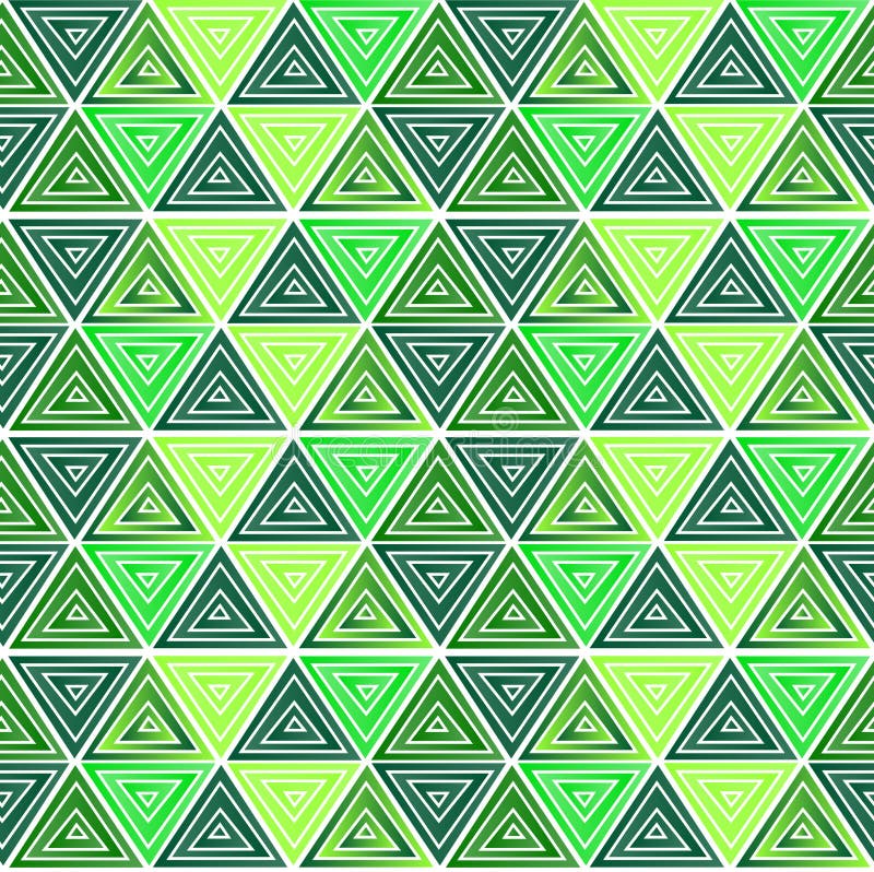 Green triangle pattern stock vector. Illustration of color - 28803385