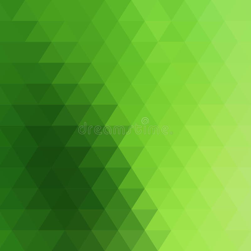 Green Triangular Background. Polygonal Style. Mosaic Background. Eps 10 ...