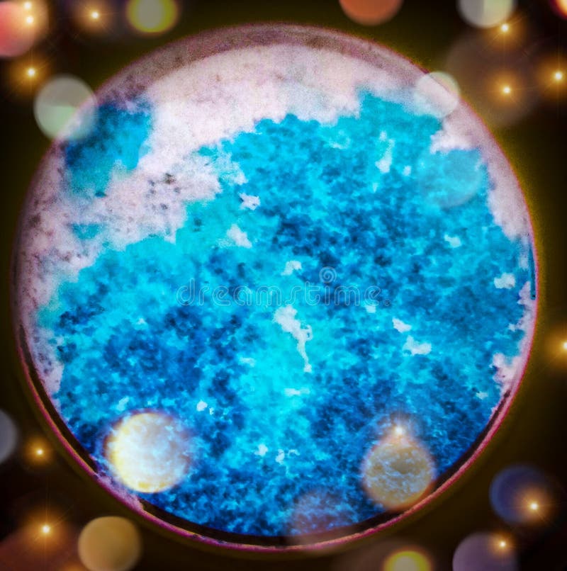 Green Trippy Digital Psychedelic Artwork Art Painting Stock ...