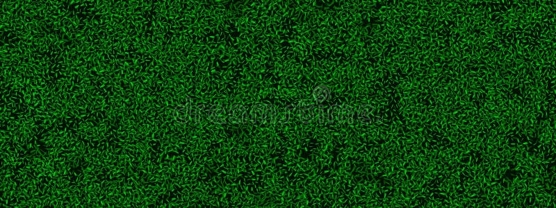 Green Turf Grass Texture Top View Seamless Pattern Stock Vector ...