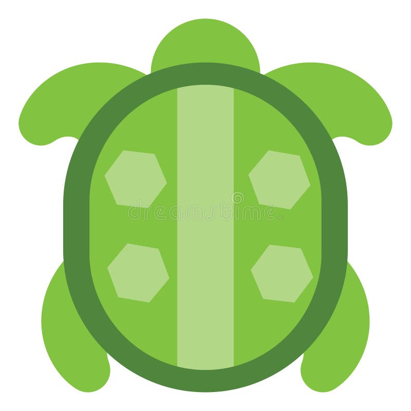 Green Turtle, Illustration, Vector Stock Vector - Illustration of ...