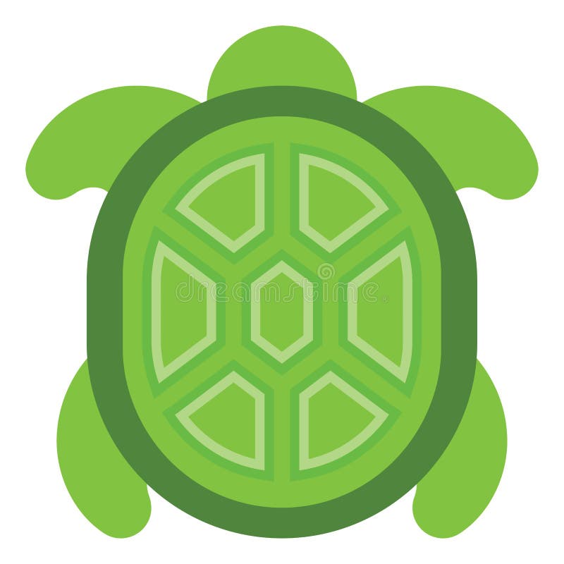 Green Tortoise, Illustration, Vector Stock Vector - Illustration of ...
