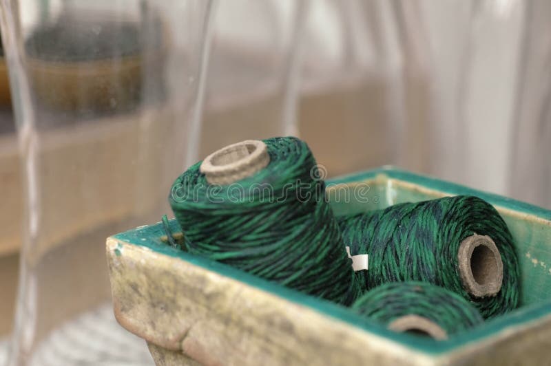 Green Twine stock image. Image of planting, round, twine - 4821673