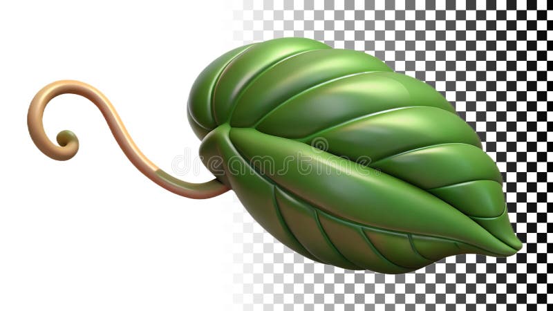 Green Twisted Leaf, Unique Foliage and Plant Texture Png Transparent ...