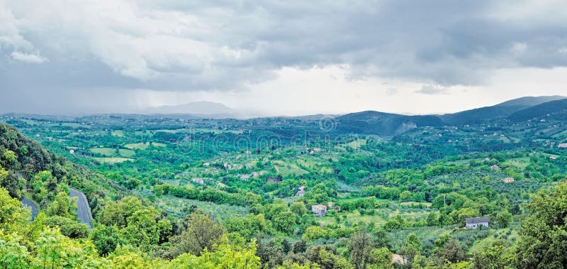 Green Valley stock image. Image of mountain, glade, landscape - 21165479