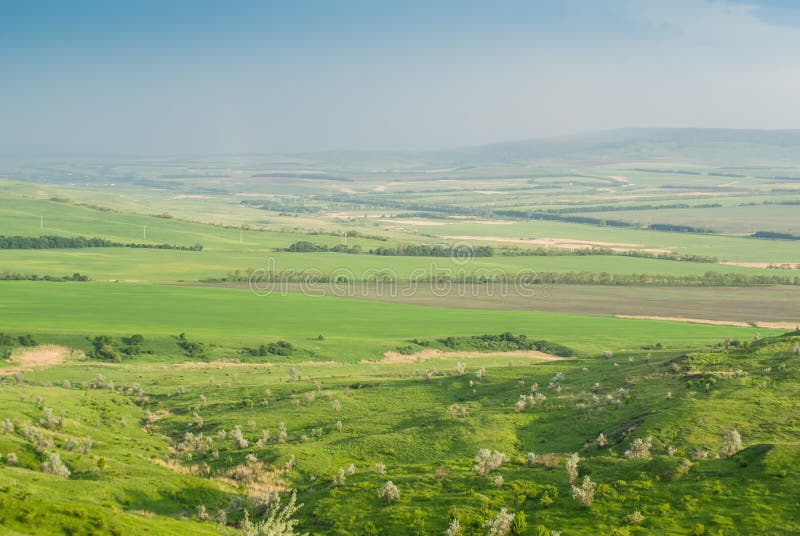 Green Valley stock image. Image of green, outdoors, fields - 54896725