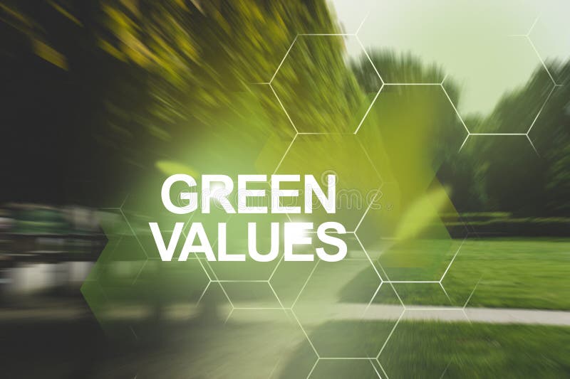 Green Value Chain, Safe Environment Concept. Stock Photo - Image of ...