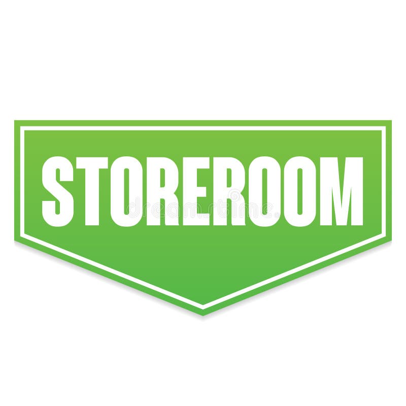 Green Vector Banner Storeroom Stock Vector - Illustration of repository ...