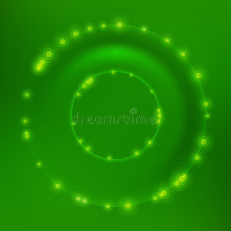 Green vector circle stock vector. Illustration of decoration - 33793302