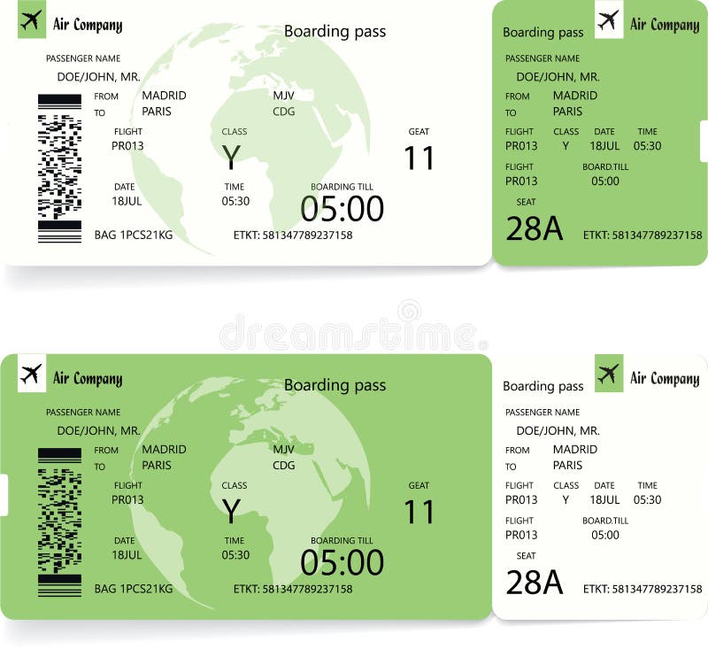Pattern Boarding Pass Stock Illustrations – 907 Pattern Boarding Pass ...