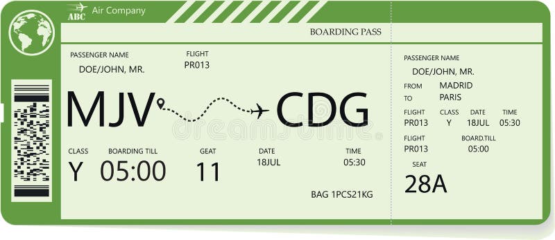 Pattern Boarding Pass Stock Illustrations – 907 Pattern Boarding Pass ...