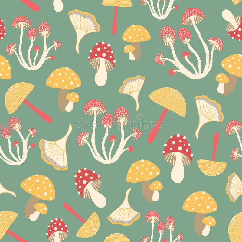 Fungus Repeat Stock Illustrations – 2,215 Fungus Repeat Stock ...