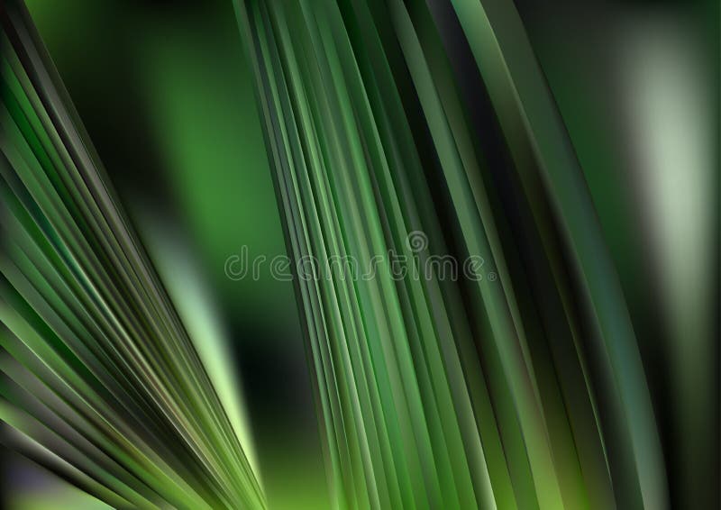 Green Vegetation Abstract Background Vector Illustration Design Stock ...