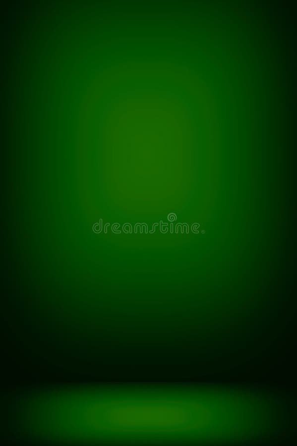 Green Vertical Gradient Studio, Suitable for High Shape Product ...