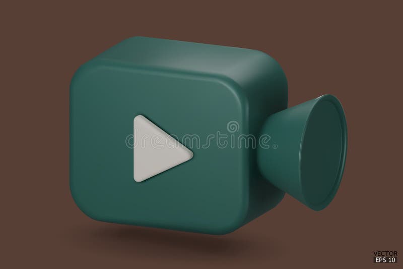 3d Realistic Green Triangle Warning Sign Isolated on White Background ...