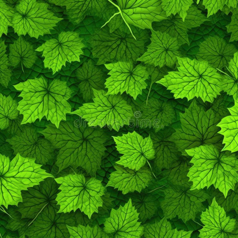 Green vine leaves stock illustration. Illustration of background ...