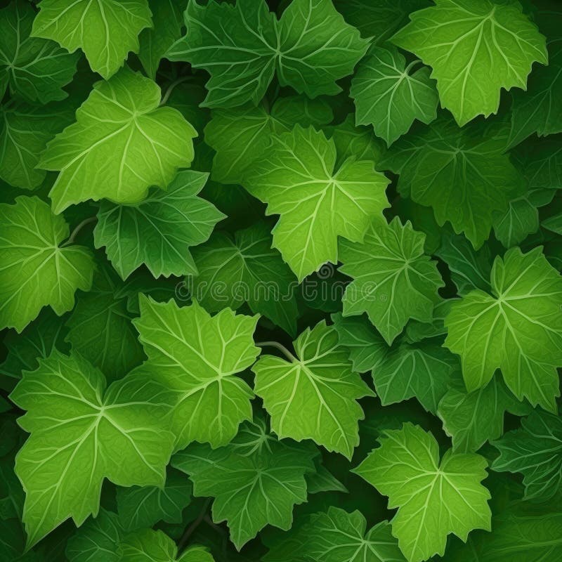 A Tessellation of Leaves in Various Sizes and Colors, Falling in ...