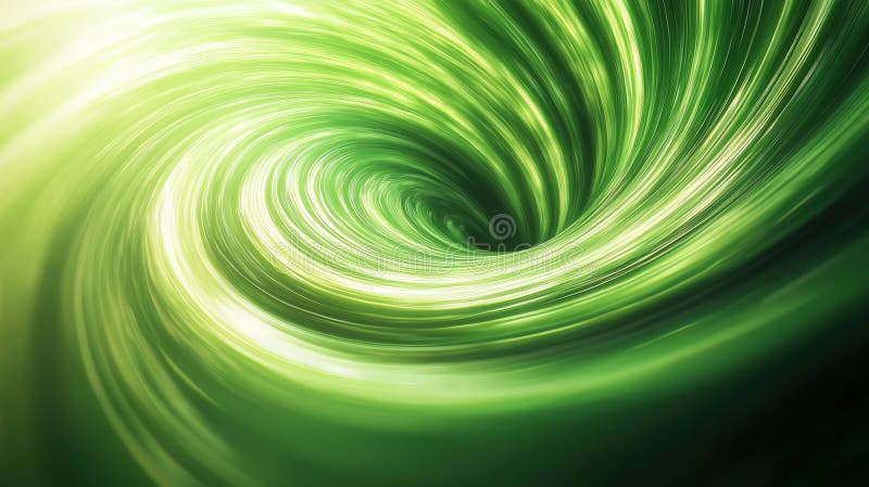 Green Vortex Abstract Background Stock Illustration - Illustration of ...