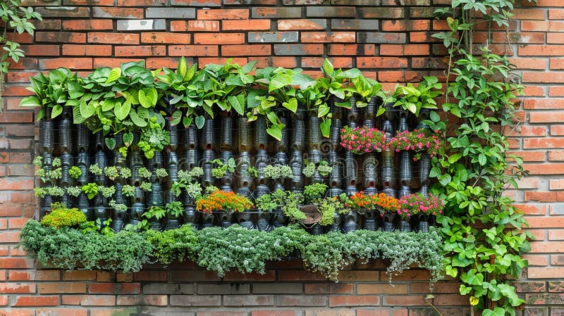 Green Wall Vertical Solution for Small Spaces and Air Quality Stock ...
