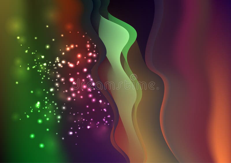 Green Water Abstract Background Vector Illustration Design Stock Vector ...
