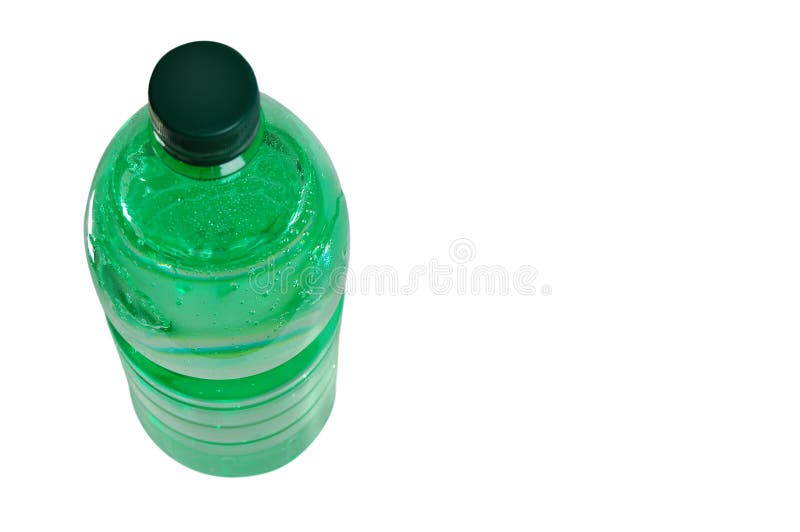 Green water bottle stock image. Image of refresh, fresh - 7771453
