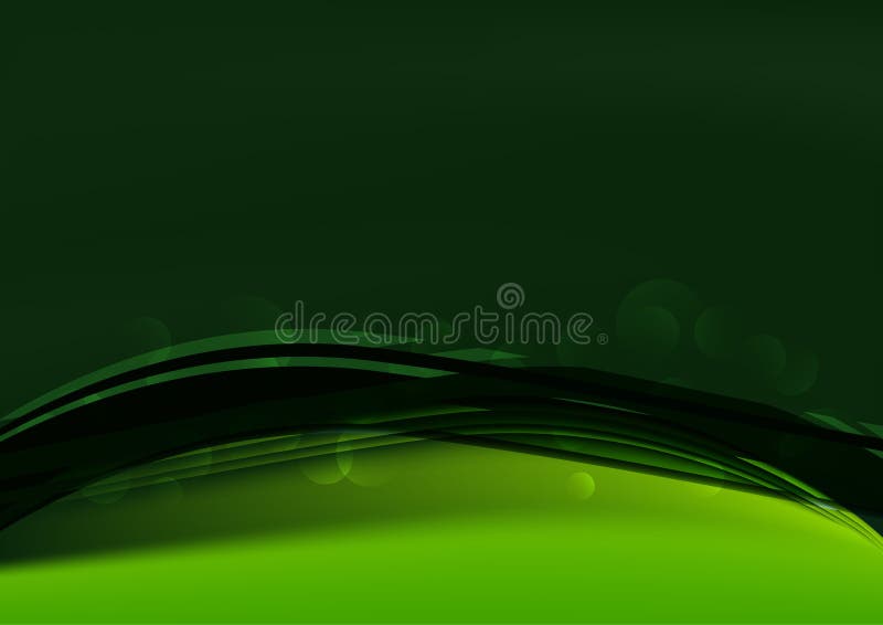 Green Water Decorative Background Vector Illustration Design Stock ...