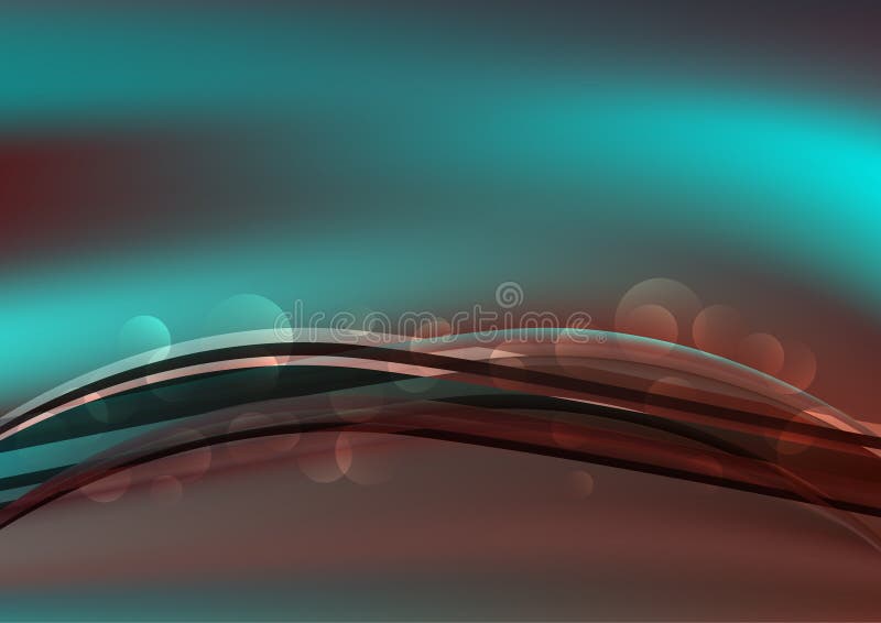 Green Water Digital Background Vector Illustration Design Stock Vector ...