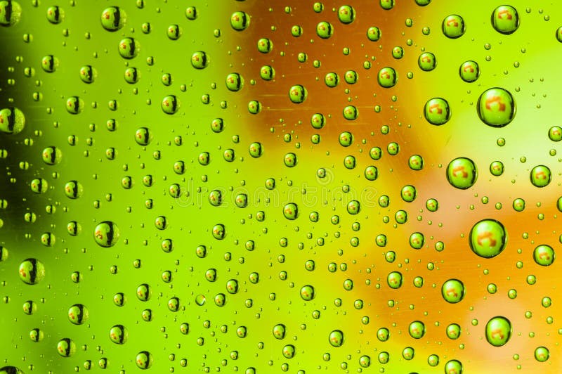 Green water drop stock photo. Image of rain, detail, environment - 42470574