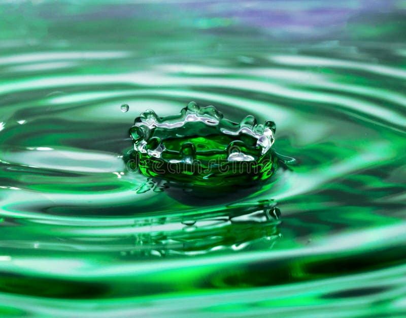 Green water drop stock photo. Image of drops, glisten - 30064718