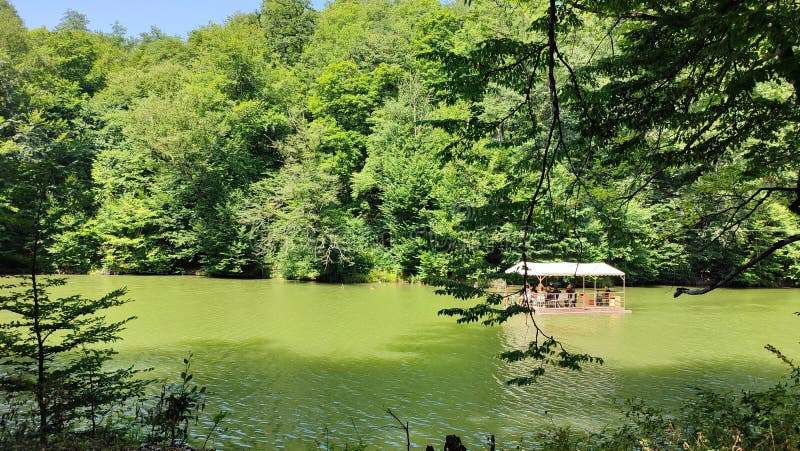 Green water of Parz stock photo. Image of armenia, green - 227715722