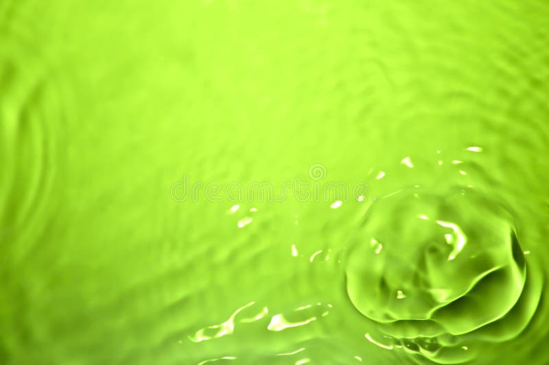 The Green Water Surface Reflects Light Stock Photo - Image of cool ...