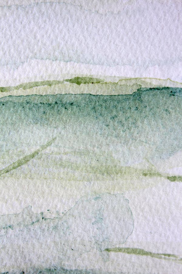 Green Watercolour Textures 1 Stock Illustration - Illustration of ...