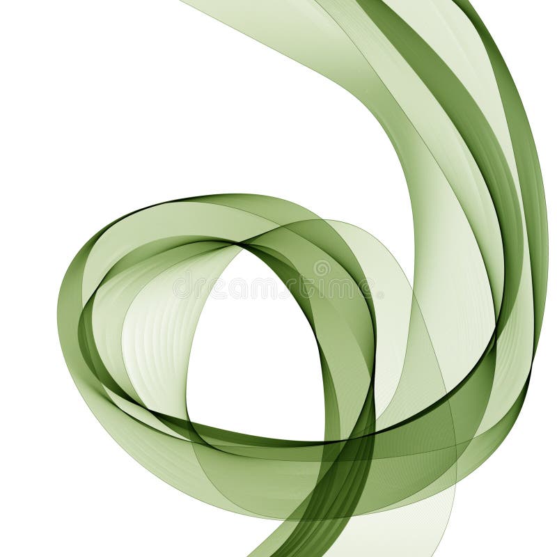Green Wave. Decorative Element for Design. Background. Eps 10 Stock ...