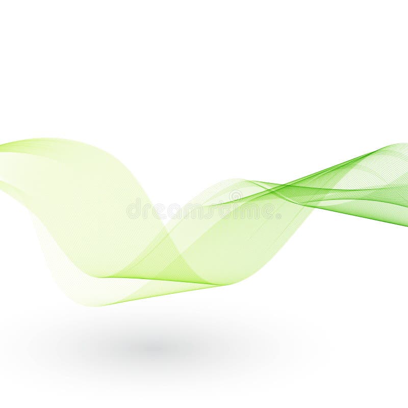 Green Wave on White Background.Abstract Transparent Wave Background ... Green Wave on White Background.Abstract Transparent Wave Background ...