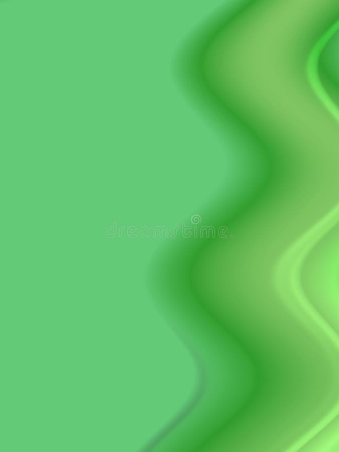 Green Wavy Abstract Background Stock Illustration - Illustration of ...