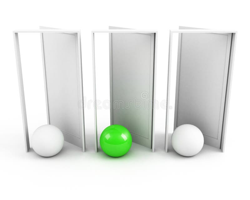 Green way to success stock illustration. Illustration of luck - 5266048