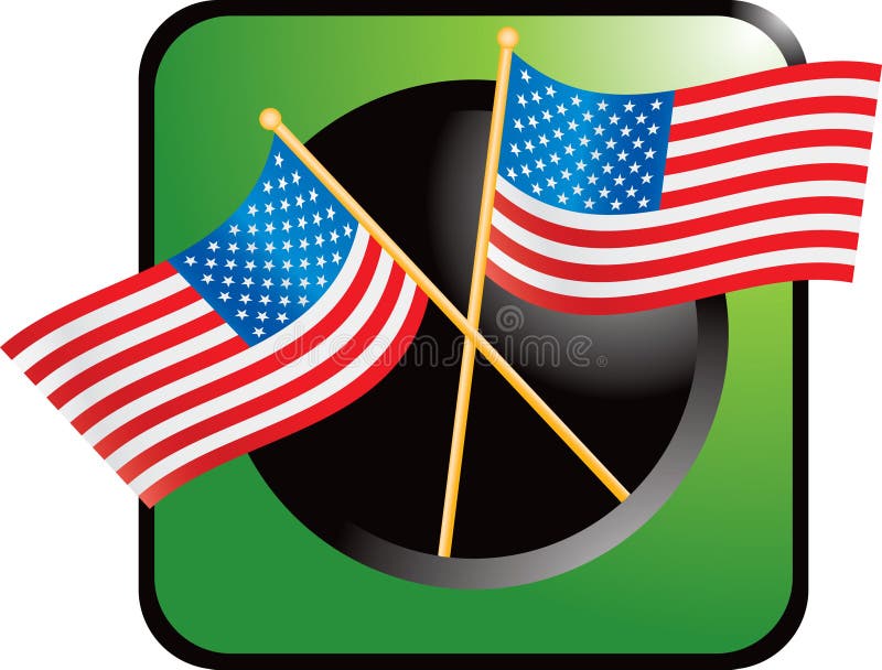 Country Flags And Pins On White Background Stock Vector - Illustration ...