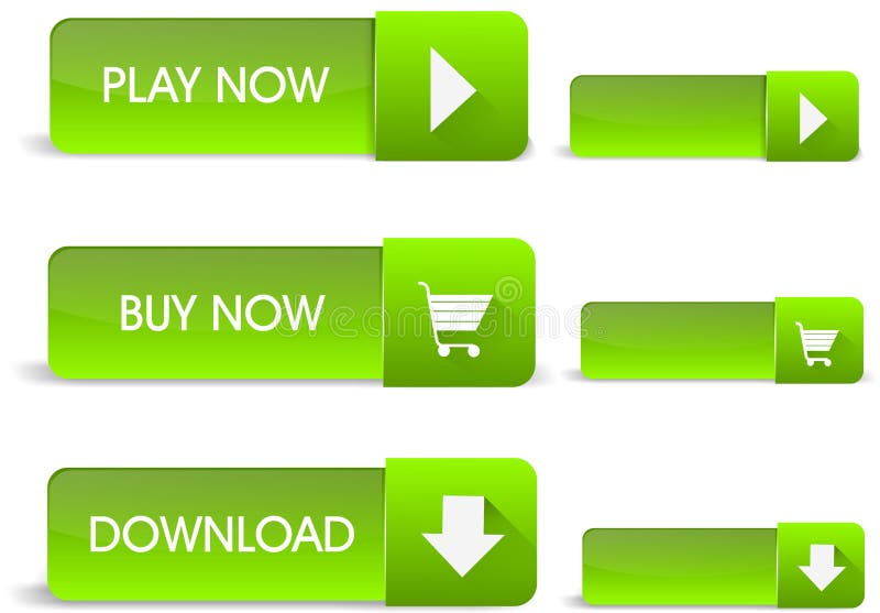 Play Buttons Rectangle Stock Illustrations – 639 Play Buttons Rectangle ...