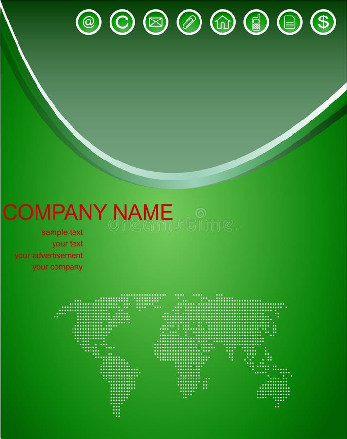 Green Web Template Background Picture. Image: 8740879