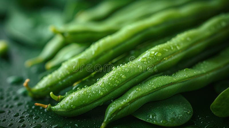 Green Wet String Beans Stock Illustrations – 12 Green Wet String Beans ...