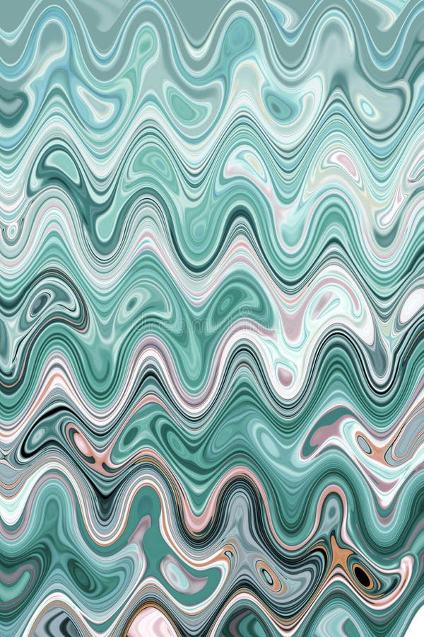 Green White Abstract Background, Psychedelic. Colorful Pattern Stock ...