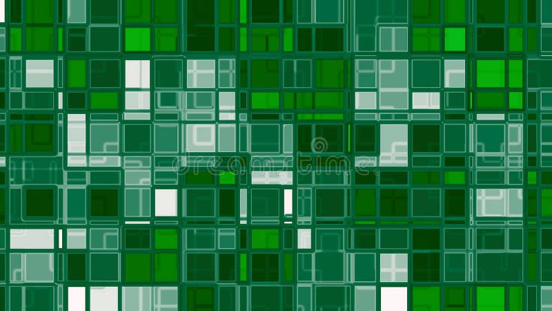 Green and White Abstract Squares Grid Pattern Stock Photo - Image of ...