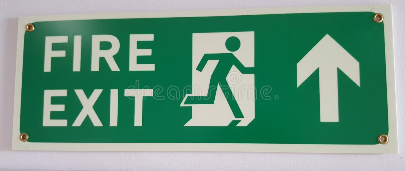 4,027 Fire Exit Sign Stock Photos - Free & Royalty-Free Stock Photos ...