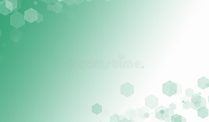 Green and White Gradient Background with Hexagonal Geometric Pattern ...