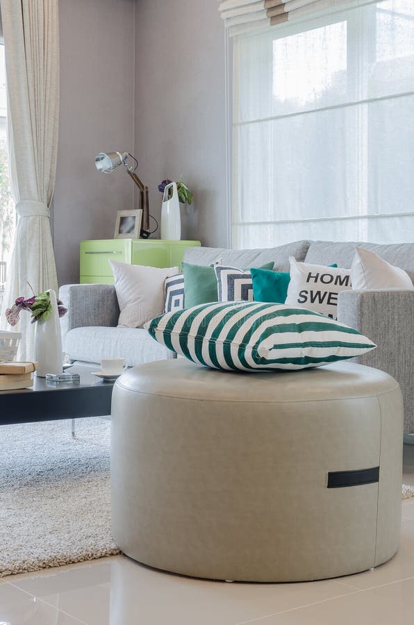 Pillows round stock photo. Image of colourful, colour - 3935956