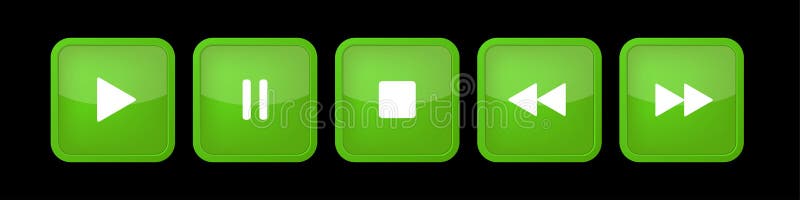 Square Control Panel Buttons Stock Illustrations – 513 Square Control ...