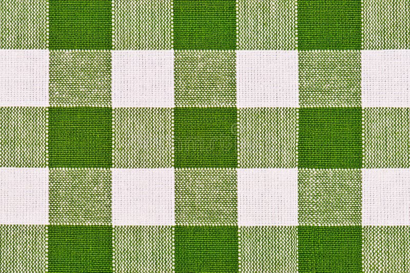 Green and White Square Napkin Tablecloths Texture Stock Image - Image ...