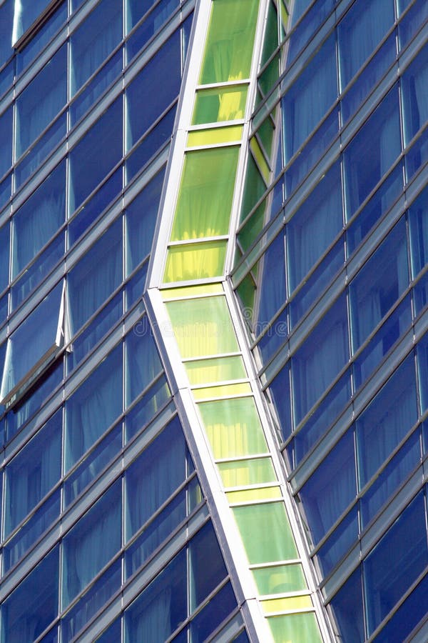 Green Windows stock image. Image of building, skyscraper - 18750923