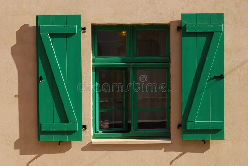 Green Windows stock image. Image of protection, light - 26345803