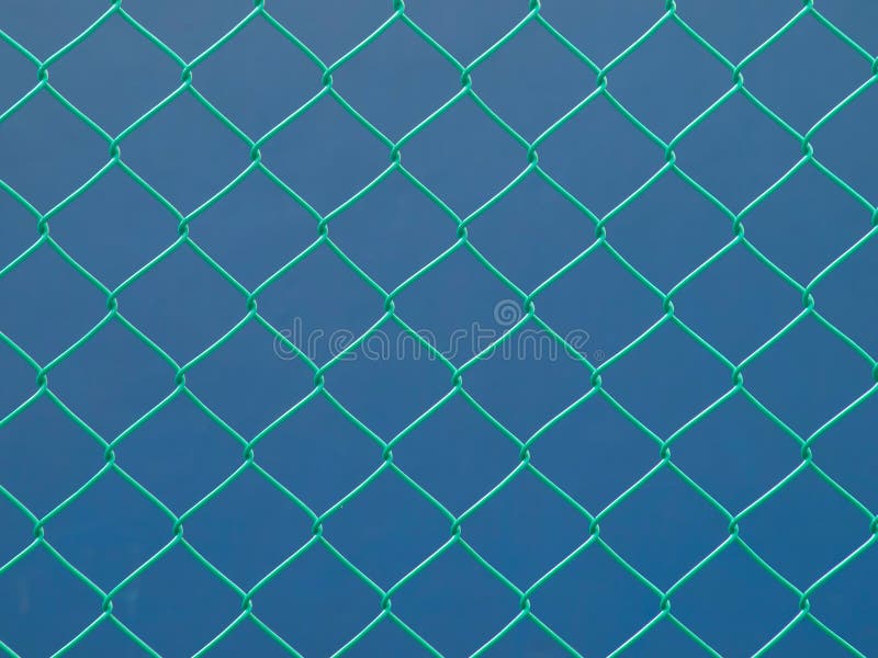 Green wire fence stock photo. Image of metal, barrier - 24338122